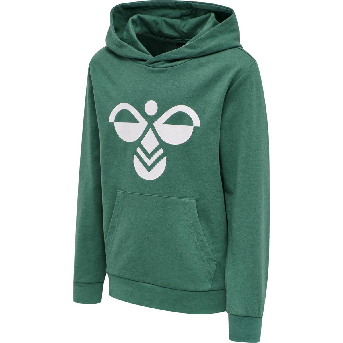 Hummel Cuatro hettegenser til barn, Mallard green - DressMyKid AS