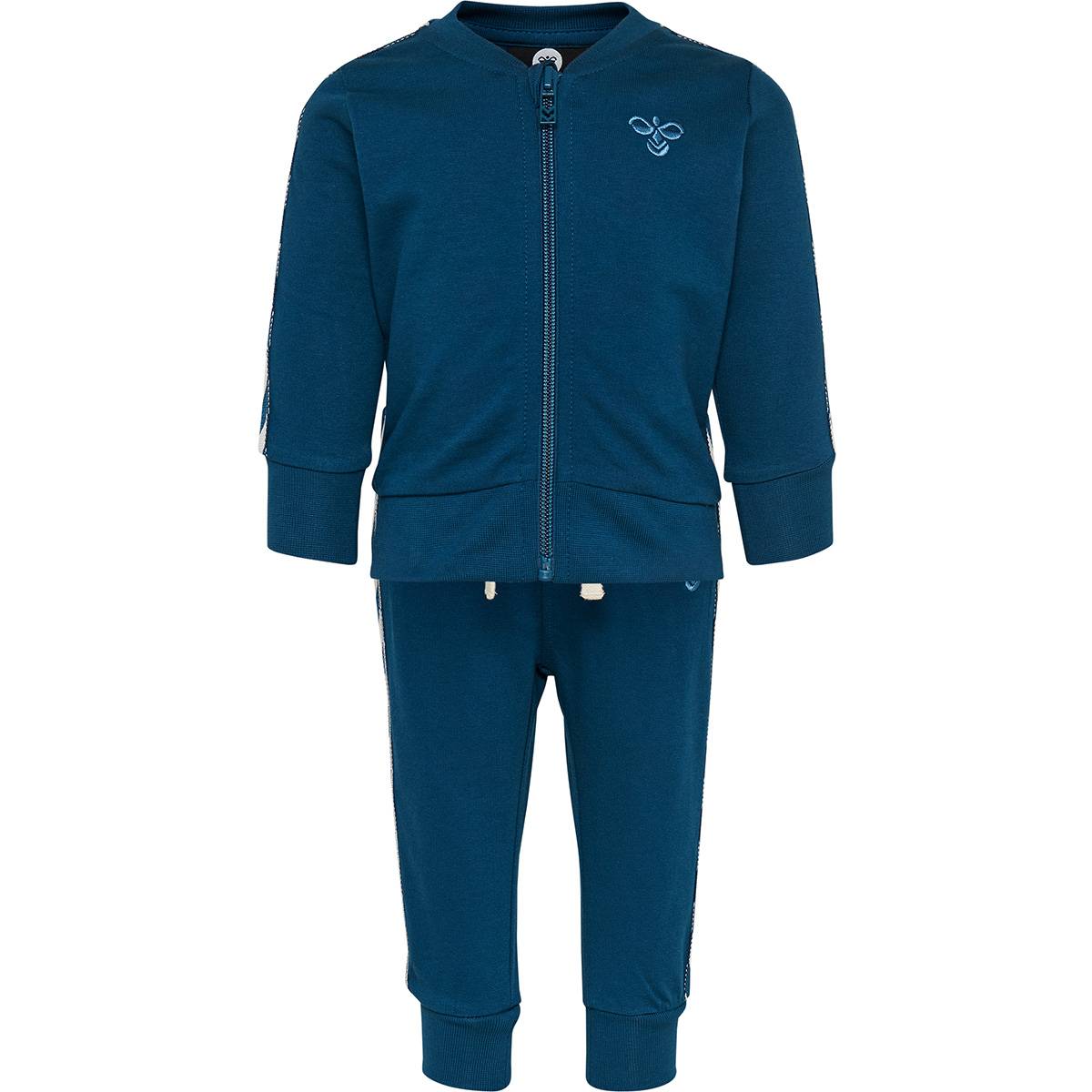 Hummel Bille joggedress sett til barn, olive night - DressMyKid AS